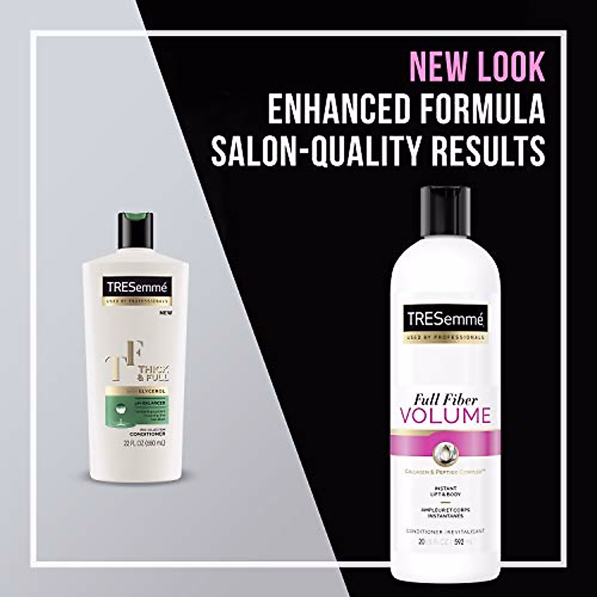 TRESemmé Pro Advanced Conditioner For Instant Volume And Body Fiber Full Volume Long-Lasting Buildable Volume For Hair 20 oz