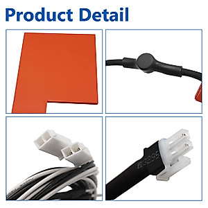 RDIYIN 7101 Battery Heater Pad Replacement for Generac ,Compatible with 9kW - 22kW Air Cooled Standby Generators , Orange