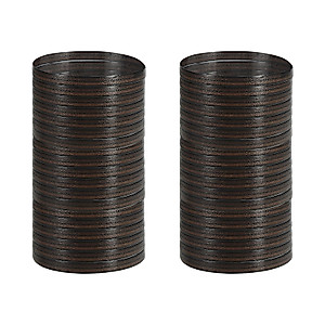 PATIKIL Wicker Repair Kit, 459FT Rattan Fix Kit Plastic Flat Weaving Replacement for Rattan Furniture Patio Chair Sofa Couch 2.2LB, Coffee