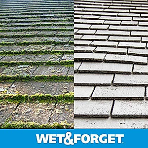 Set of 2 Wet and Forget Moss, Mildew and Algae Stain Remover