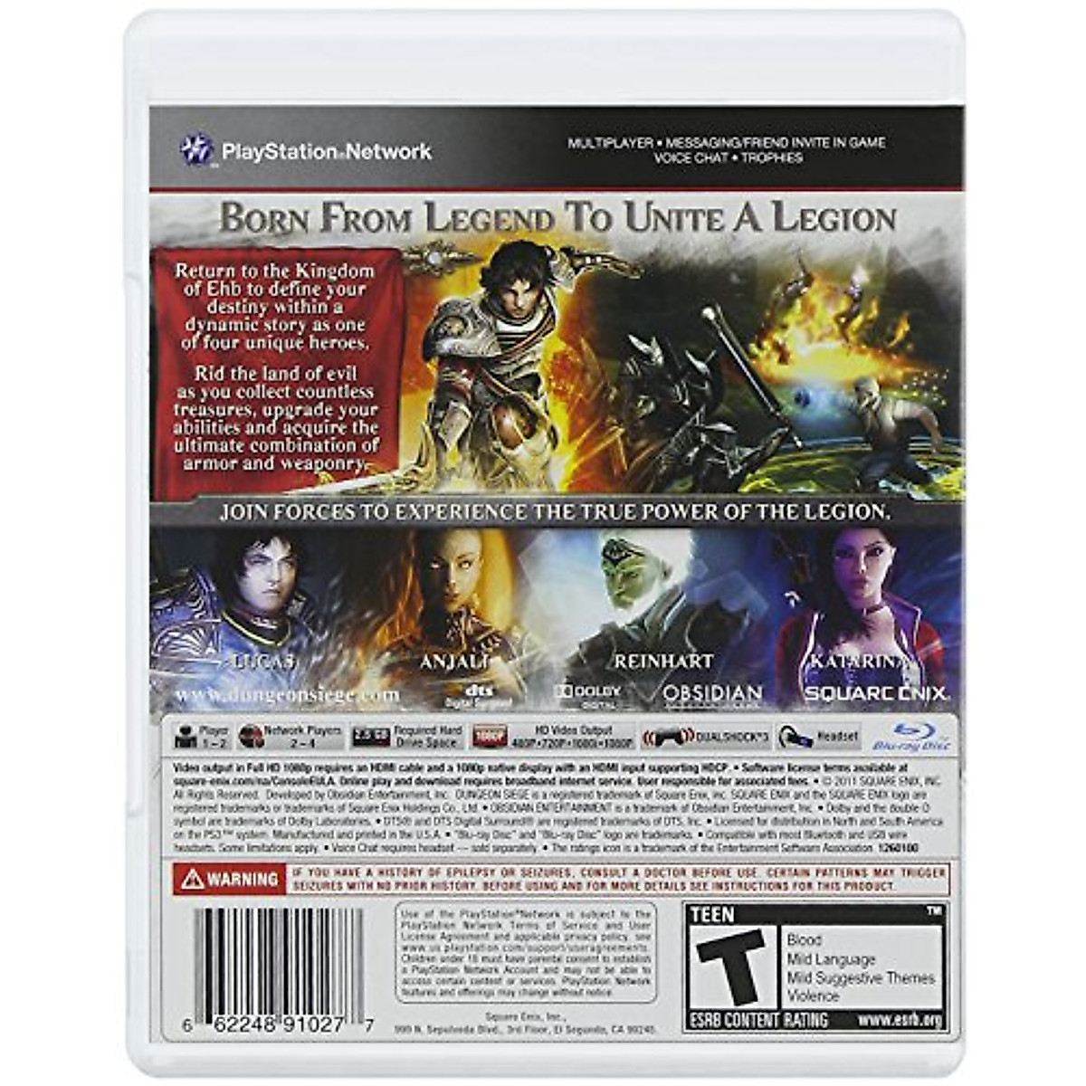 Dungeon Siege III - Playstation 3