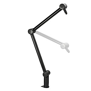 CHERRY MA 3.0 UNI Premium Microphone Arm Stand. Adjustable and Universal Mic. Made of Aluminum with Desk Clamp, Versatile Mounting perfect for Podcast, Streaming, Gaming or Office