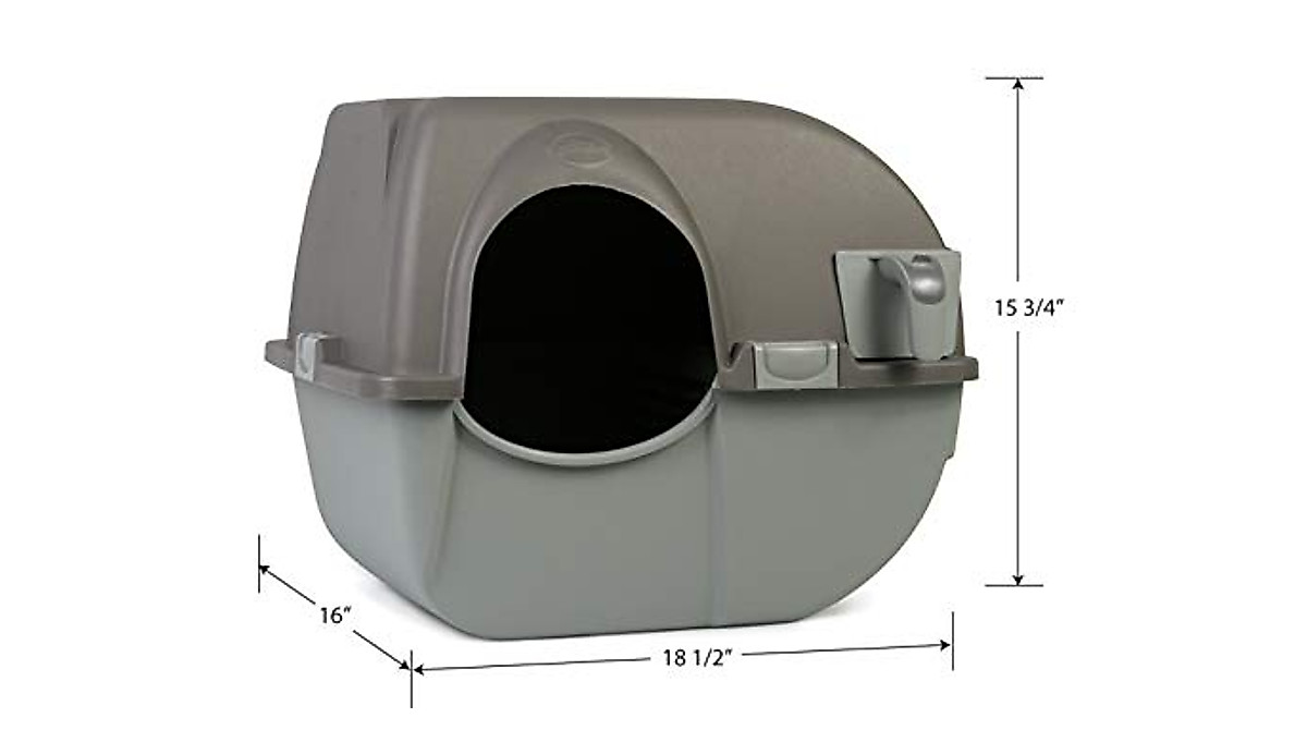 Omega Paw Self Cleaning Litter Box - Easy Waste Disposal