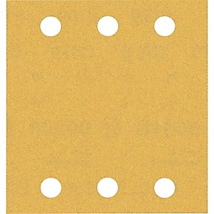 Bosch Professional 10x Expert C470 Sandpaper (for Hardwood, Paint on Wood, 115x107 mm, Grit 180, Accessories Orbital Sander)