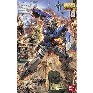 Bandai Hobby - Gundam 00 - Gundam Exia, Bandai Spirits MG 1/100 Model Kit (183241)