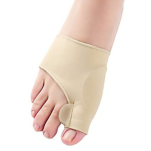 COHEALI Thumb Brace Thumb Brace Night Splint Bunion Corrector 1 Pair Socks Liner Thumb Bunion Protectors Gel Hallux Valgus Corrector Toe Pedicure Toe Separators Thumb Brace Night Splint Night Splint
