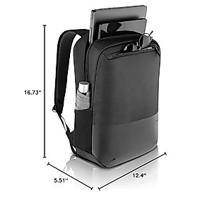 DELL PO1520PS Laptop Bag 15" Backpack Black Green - Laptop Bags (Backpack, 15" Shoulder Strap, 22oz, Black, Green)