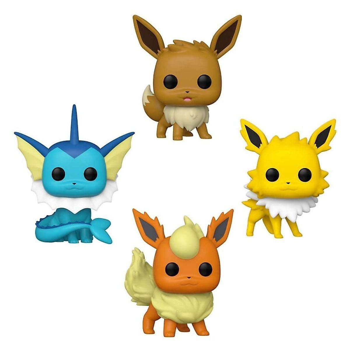 Funko Pop! Pokemon - Ultimate 4-Pack Eevee, Vaporeon, Jolteon, Flareon
