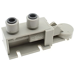 FDXGYH Leak Protection Valve with 1/4” Quick Connect Leak Detector and Shut-Off Valve for Reverse Osmosis and Under Sink Water Filtration System