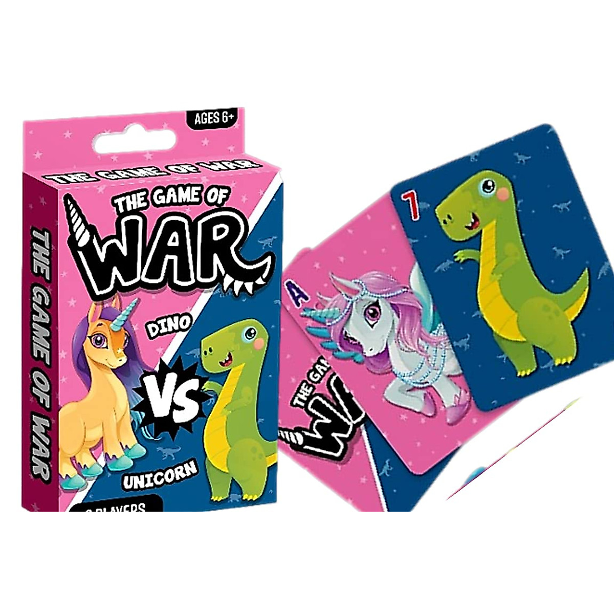 Fun a Ton War Card Game for Kids - The Game of War Kids Game Toy Cards Size 4.7" x 3.4". Great Party Favor ANK-B-200139-1-War