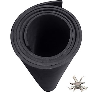 EVA Foam Cosplay - 6mm Thick (1mm to 10mm) - Extra Large Foam Sheets - Black or White - 35" x 59" Sheet - Ultra High Density Craft Foam 85 kg/m3 - by The Foamory