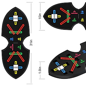 LALAHIGH Portable Home Gym System for Men and Women: Push Up Board, Different Fitness Accessories with Resistance Bands dynamic handles and nonslip pads-Professional Strength Training Exercise