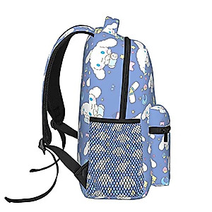 DIEZ Cinnamoroll Backpack Waterproof Large Capacity Animation Leisure Backpack Cute Women Travel Backpack