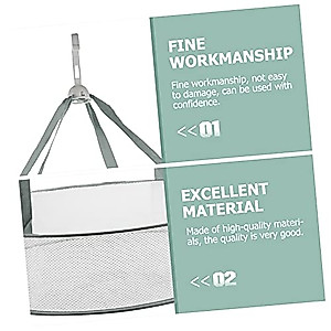 BioNyt 3 Pcs Beauty Sponge Drying Blue Hanging Clothes Drying Rack Containers for Clothes Round Laundry Basket Makeup Brush Drying Basket Laundry Hanging Mesh Rack Foldable Sweater Dryer (Color : Mat