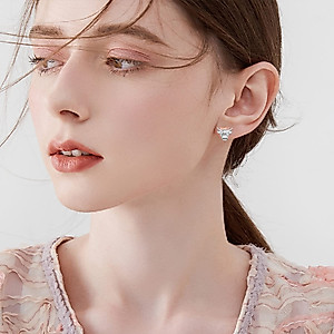 Highland Cow Earrings for Women 925 Sterling Silver Cow Stud Earrings Western Cow Boho Cow Earrings Jewelry Gifts for Women Animal Lover