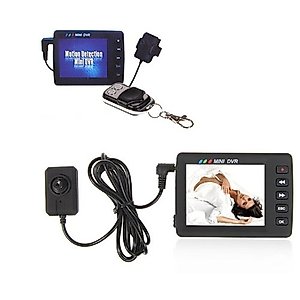 Toworld18 2.5" LCD Angel Eye Portable Mini Video Recording System Button DVR Video Recorder Camera KS-650M
