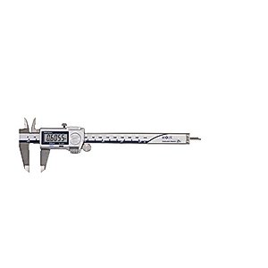 Mitutoyo 500-762-20 Caliper, Digimatic, 0-6", IP67 Coolant Proof, 0005" 0/01 mm with SPC