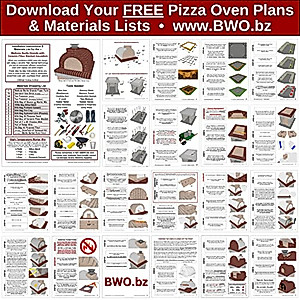 Brick Pizza Oven • Wood Fired Pizza Oven - Build a LARGE brick oven in your backyard with the foam Mattone Barile Grande DIY brick oven form and locally sourced masonry materials.