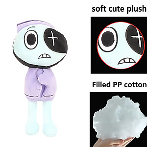 2024 New Dandy's World Plush, Soft Cute Stuffed Animal Dandy's Horror Game Pillow Dolls, Plushies Figure Children's Gift Christmas Birthday (Dandy's World I)