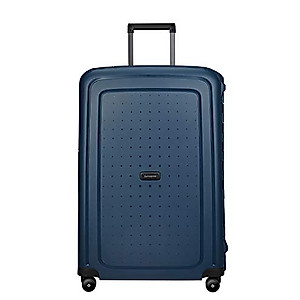 Samsonite Unisex_Adult Luggage Suitcase, Blue (Navy Blue), L (75 cm-102 L)