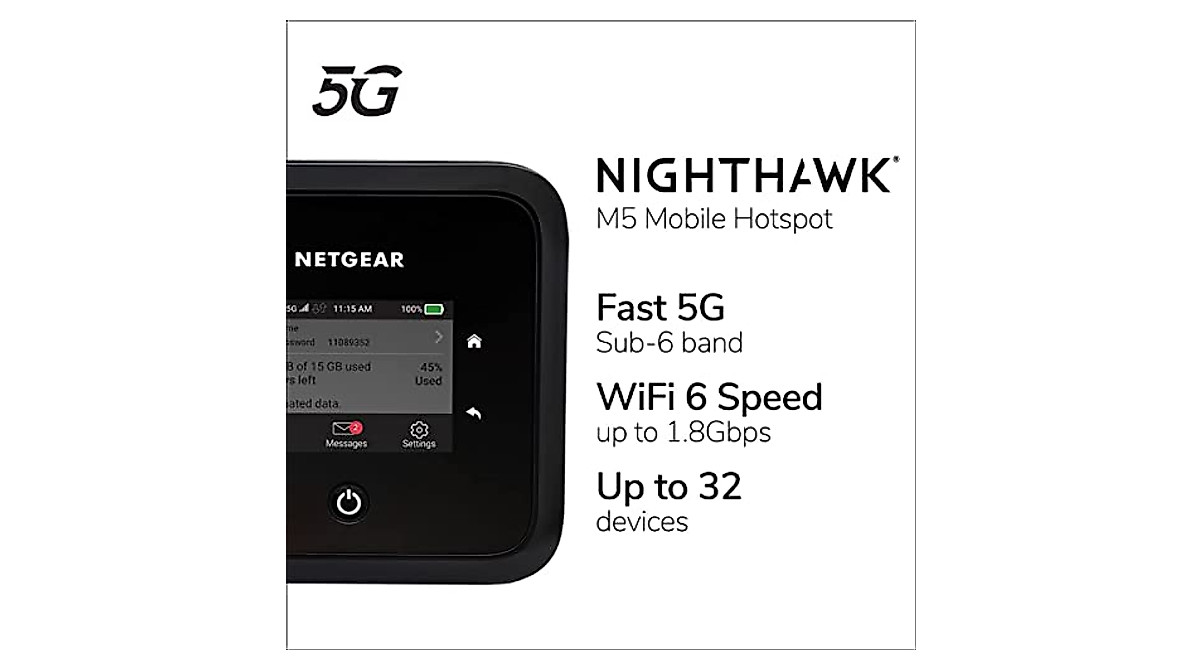NETGEAR Nighthawk M5: Ultra-Fast 5G WiFi Router