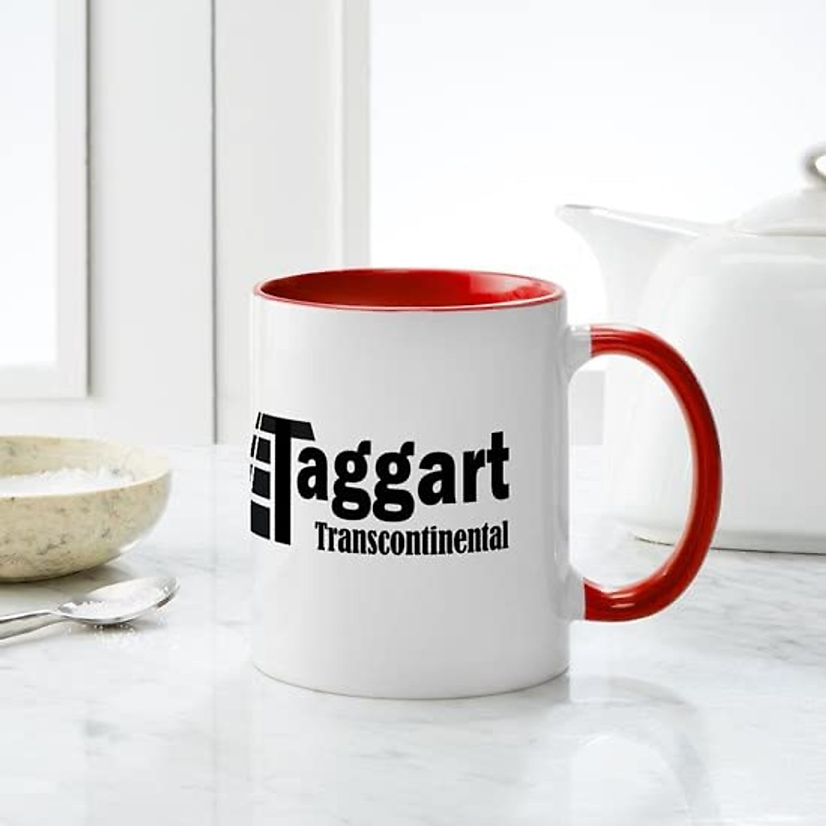 CafePress Taggart Transcontinental Blac Mug Ceramic Coffee Mug, Tea Cup 11 oz
