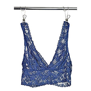 HOME-X Travel Hanging Clothes Pins, Clothes Clips Hooks, Portable Hangers for Clothes, Boot Hooks, Heavy Duty Metal Clips, 5 Pack, 4" L x 2 ½” W x 1" H