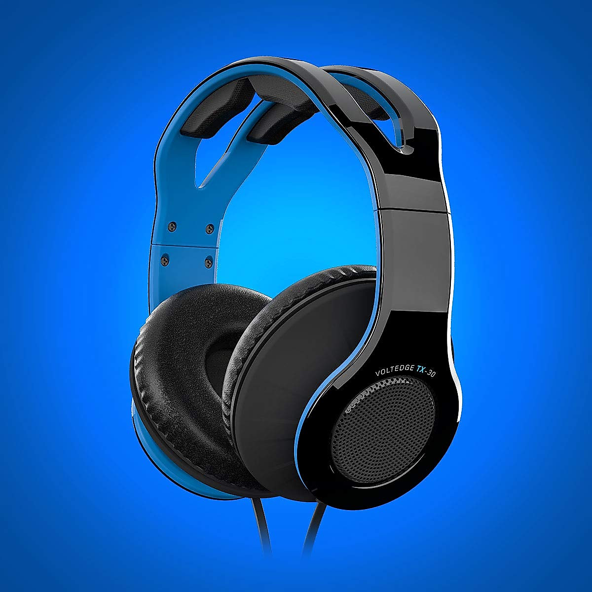 VoltEdge TX30 Game & Go Headset for PS4, Xbox One, PC, Stereo Over Ear Gaming Headphones, Awesome Comfort and Sound