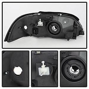 ACANII - For 1999-2003 Ford Windstar Replacement Headlights Headlamps 99-03 Pair Driver + Passenger Side