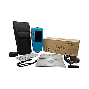 Colorimeter, Portable Colorimeter Color Analyzer, Digital Precise LAB Color Meter Tester, Color Difference Meter TFT Color Display 4mm Caliber