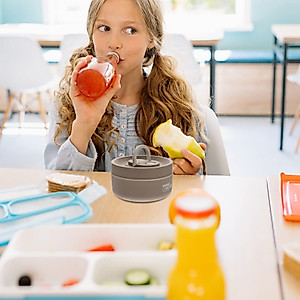 Hemoton Soup Cup Lunch Soup Bowl Insulated Stainless Steel Food Jar Soup Container with Handle Lunch Cup for Adults and Students to Carry Lunch Container