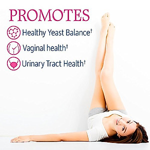 Garden of Life RAW Probiotics Vaginal Care Shelf Stable - 50 Billion CFU Guaranteed Through Expiration, Acidophilus - Once Daily - Certified Gluten Free - No Refrigeration - 30 Vegetarian Capsules