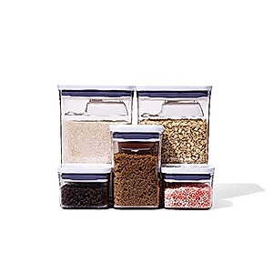 OXO Good Grips 8-Piece Baking Essentials POP Container Set, White