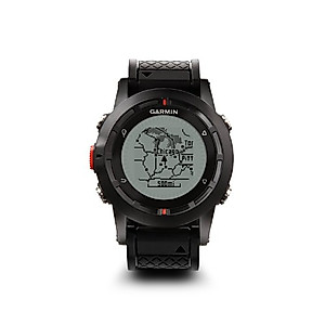 Garmin Fenix GPS Watch Fitness Tracker for Smartphone, Black (Certified Refurbished)