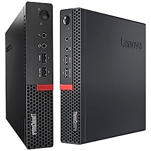 Lenovo ThinkCentre M710q Tiny Desktop Intel i7-6700T Up to 3.60GHz 32GB RAM New 1TB NVMe SSD Built-in AX210 Wi-Fi 6E Bluetooth HDMI Wireless Keyboard and Mouse Windows 10 Pro (Renewed)