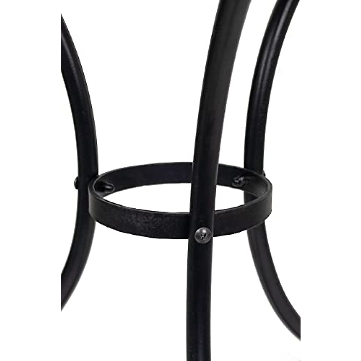 French Bistro Table (Geridon) 28", White Marble, by Bonnecaze