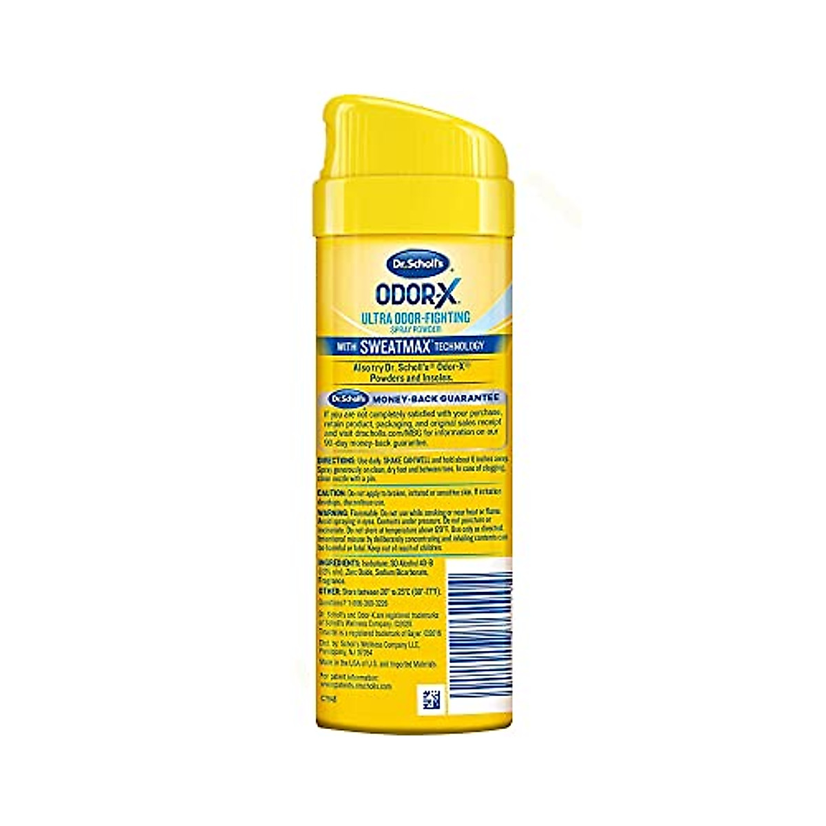 Dr. Scholl's Odor-X Odor Fighting Spray Powder 4.70 oz (Pack of 5)