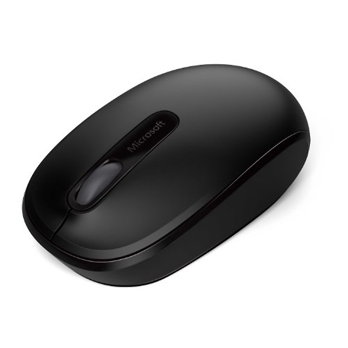 Microsoft Wireless Mobile Mouse 1850 - Black - Comfortable Right/Left Hand Use, Wireless Mouse with Nano transceiver, for PC/Laptop/Desktop, works with Mac/Windows 8/10/11 Computers