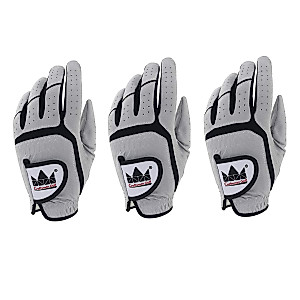 Craftsman Golf 3-Pack Golf Gloves Gray (Medium/Large)