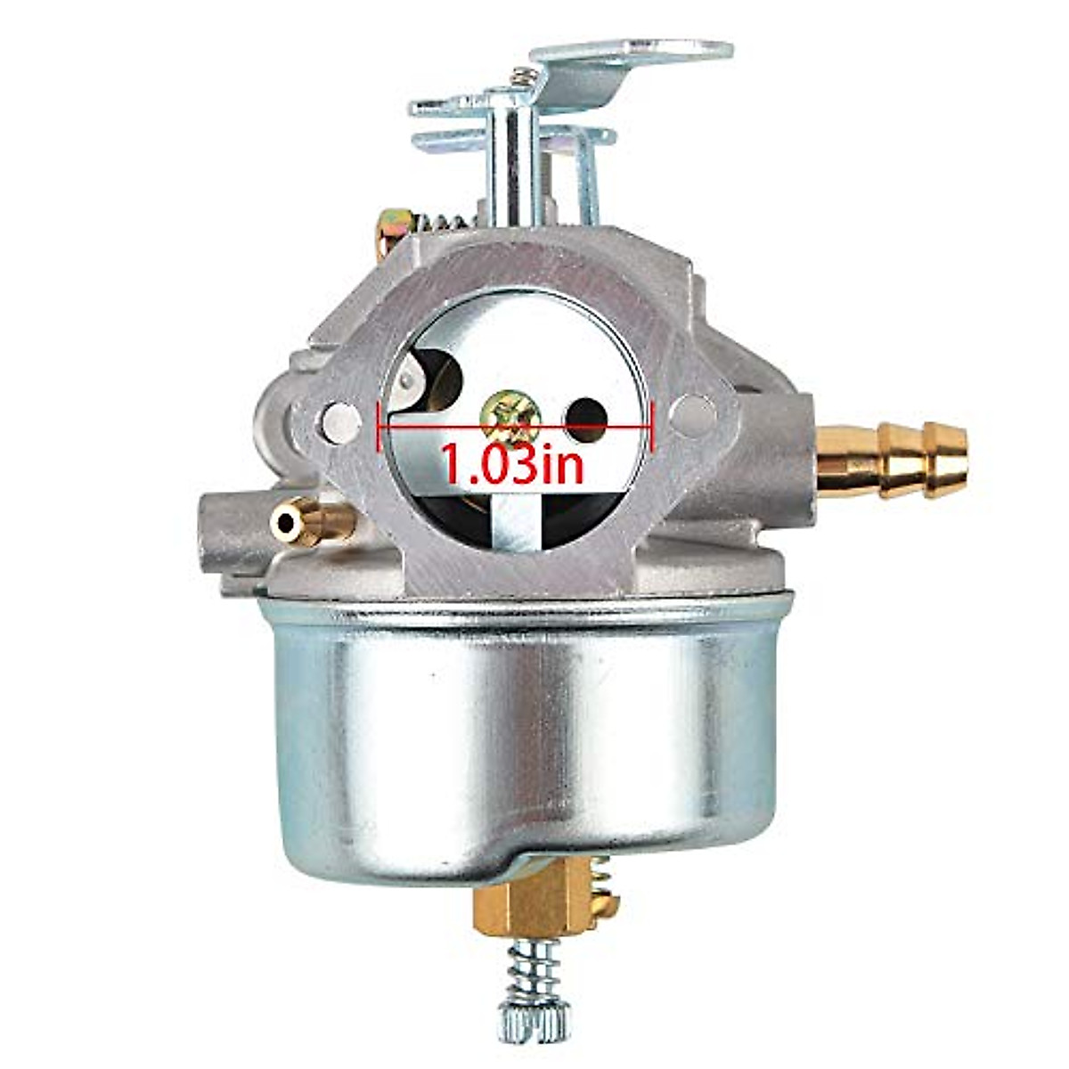 Carbhub 632334A Carburetor for Tecumseh 632334A 632334 632370A 632370 632110 632111 632536 640105 Snow Blower Carb for 7hp 8hp 9hp HM70 HM80 HMSK80 HMSK90 Snow Blower King Engine Carb