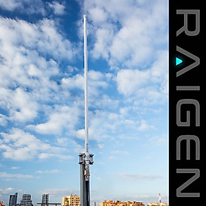 RAIGEN Helium Miner 5.8dBi Antenna LoRa 915 MHz 20in Indoor Outdoor Omni-Directional HNT Hotspot for MNTD, Nebra, RAK, Bobcat, Syncrob, and Sensecap [Cables Sold Separately] (5.8 dbi)