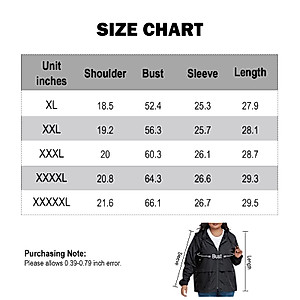 American Trends Plus Size Women Rain Coats Lightweight Waterproof Outdoor Rain Jacket Hooded Packable Windbreaker Jacket for Women A Black 3XL