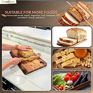 SliceElite Bread Bow Knife, Precision Bread Cutter for Homemade Bread, Efficient Slicer for Sourdough & Other Homemade Bread, This Cutter is Perfect for Your Bread Slicing Needs & Beautiful Slices.