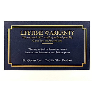 Big Game ~30 Large 1" (25mm) Replacement Solid Glass Marbles for Chinese Checker, Aggravation, Wahoo, Dirty Marbles, Board Game (5 of Each Color)