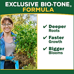 Espoma Organic Plant-Tone 5-3-3 Natural & Organic All Purpose Plant Food;18 lb. Bag; The Original Organic Fertilizer for All Flowers, Vegetables, Trees, and Shrubs.