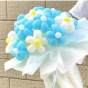 100Pcs 260 Balloons Clear Long Balloons for Balloon, Premium Quality Latex Twisting Balloons for Animals Modeling Christmas Birthday Wedding Party Decorations)