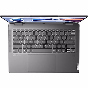 Lenovo Yoga 7 16" WUXGA 2 in 1 Touch Screen Laptop, 360° flip-and-fold design, AMD Ryzen 5 7535U, 8GB RAM 1TB SSD, AMD Radeon 660M Graphics, Backlit KB, Win11, Arctic Grey, NoCo Bundle