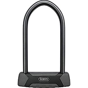 ABUS U-Lock Granit XPlus 540, Bike Lock with XPlus Cylinder, High Protection Against Theft, ABUS Security Level 15, Black/Grey