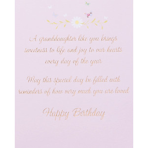 Papyrus Birthday Card for Granddaughter (Brings Sweetness to Life)