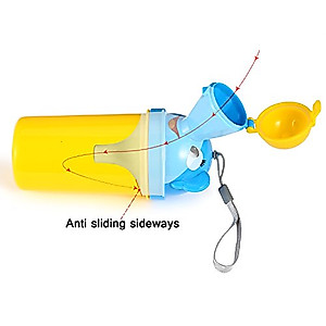 ONEDONE Portable Baby Child Potty Urinal Emergency Toilet for Camping Car Travel and Kid Potty Pee Training (boy) …